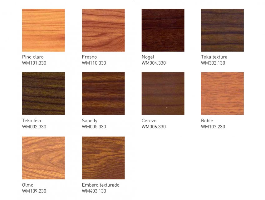 Lacado efecto madera | LAZARO ALUMINIS